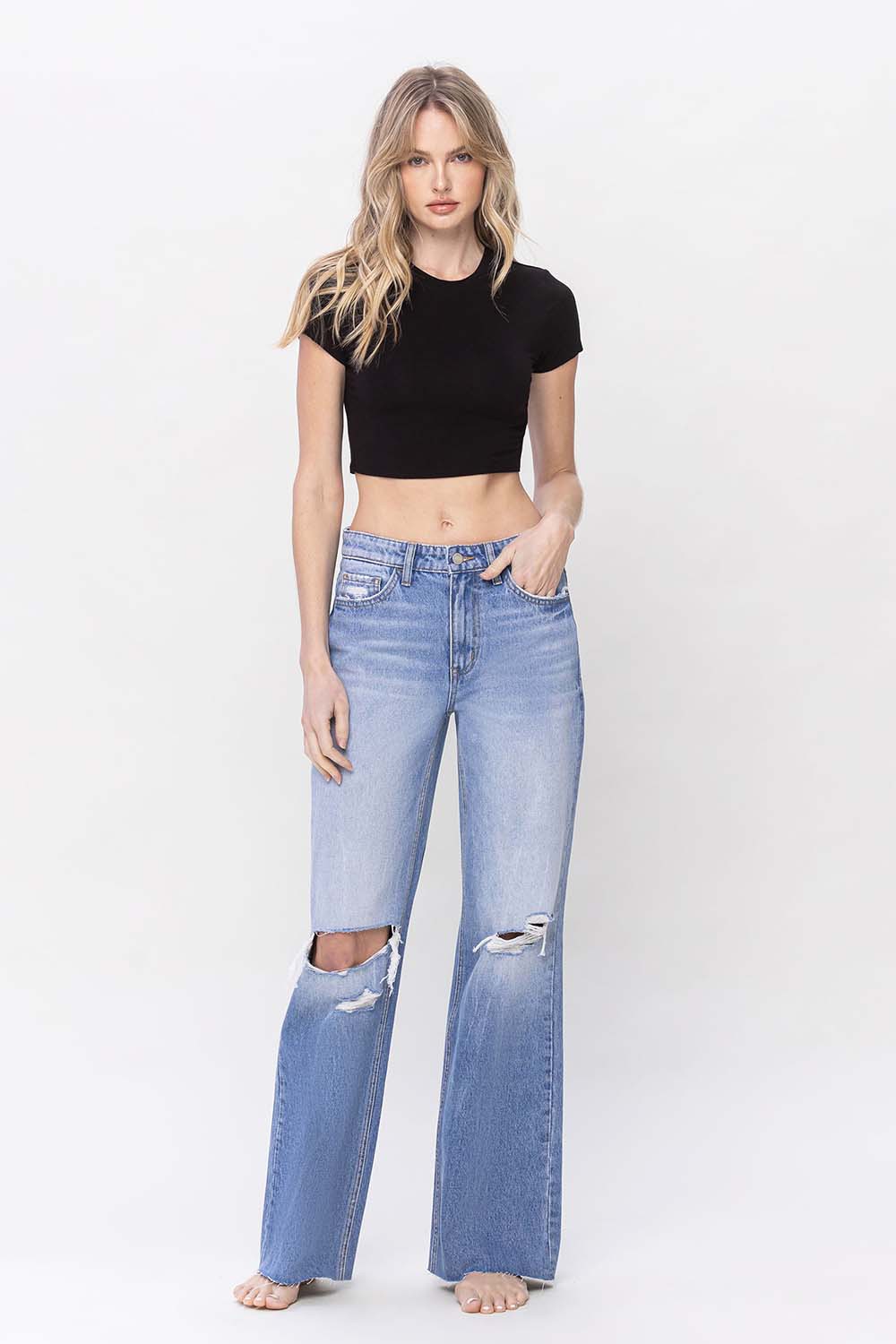 Deana High-Rise Loose Fit Jean FINAL SALE — Emilia Gray